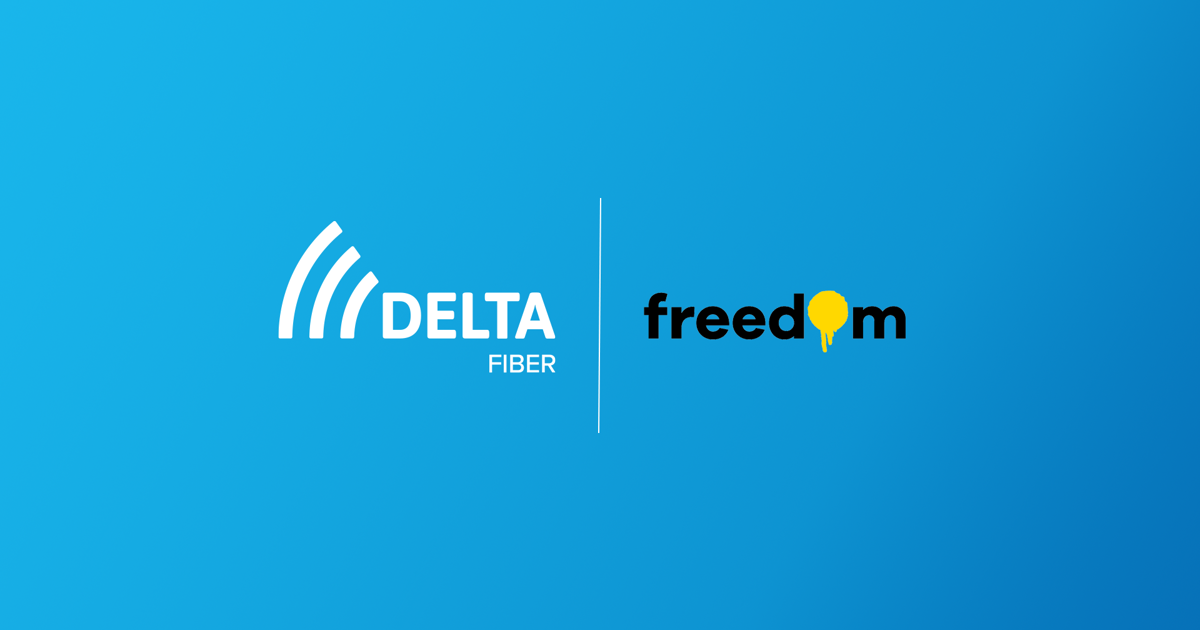 Freedom Internet op glasvezelnetwerk DELTA Fiber | DELTA Fiber